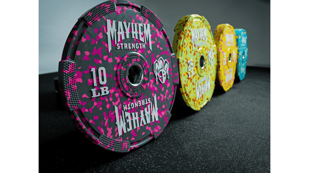 Bumper Plates – Mayhem Strength Gym Equipment