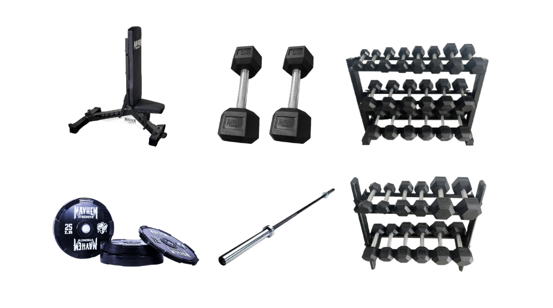 Home Gym Package-Elite – Mayhem Strength Gym Equipment